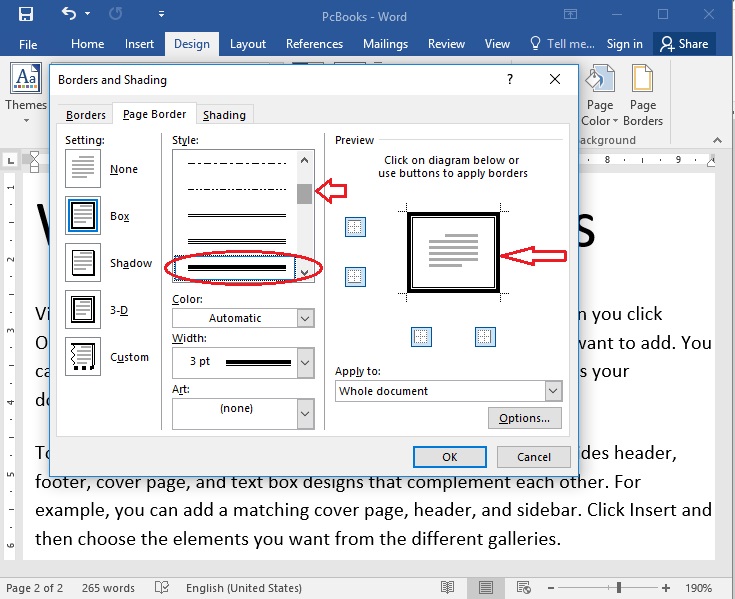 How To Make A Custom Border In Word 2007 Vilnavigator